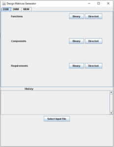 Model-based to Design Matrix (MB2DM) – The Design Structure Matrix (DSM)